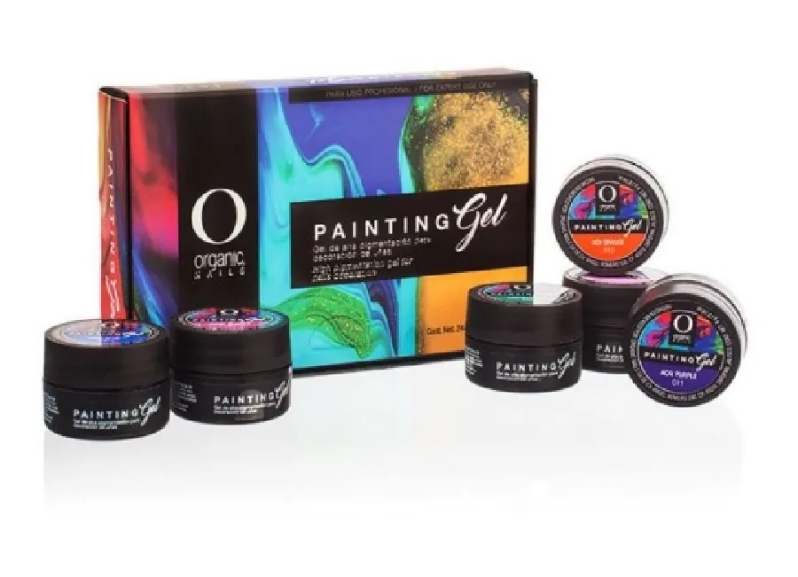 Painting Gel ORGANIC Set 02 de 42 G / 1.5 OZ | Nail Art Store