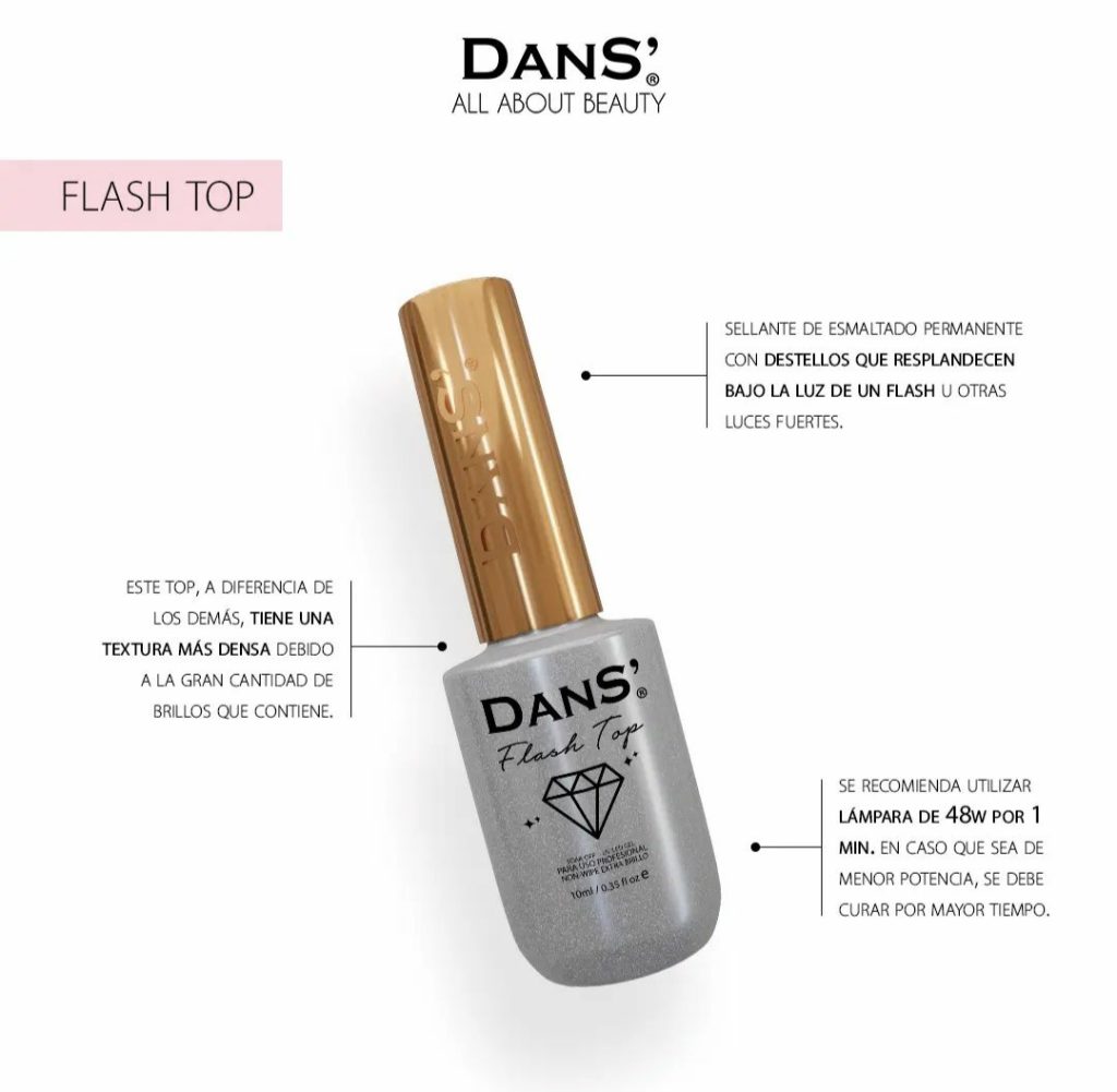 Flash Top Gel Dans' 10ml | Nail Art Store